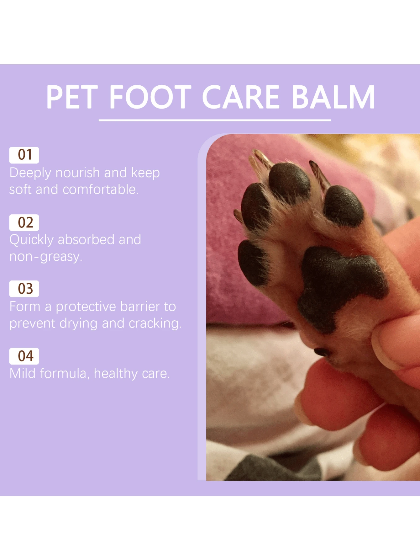 Pet Foot Care Balm Dog And Cat Paw Foot Moisturizing Daily Care Balm ...