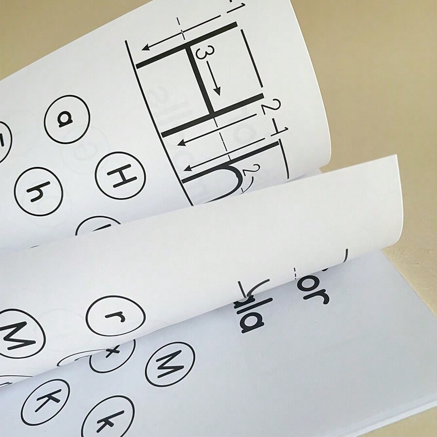 Lachilly Livro de Atividades de Traçado das 26 Letras (28 Páginas) Pré ...