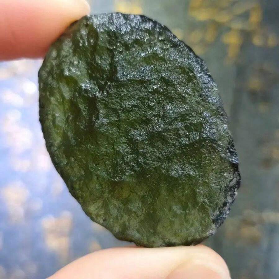 Natural Green Moldavite Czech Meteorite Impact Glass Rough Stone ...