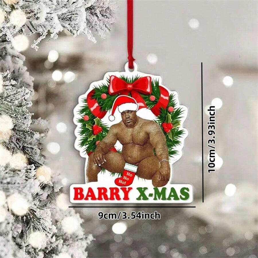 1pc Barry Wood Christmas Tree Character Hanging Ornament for Sale Australia| New Collection ...