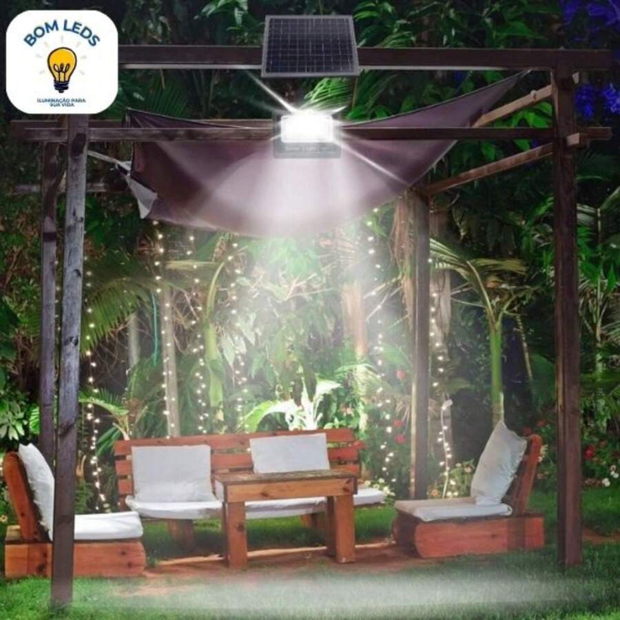 600W Solar LED Floodlight Super Powerful Reflector, Waterproof, With ...