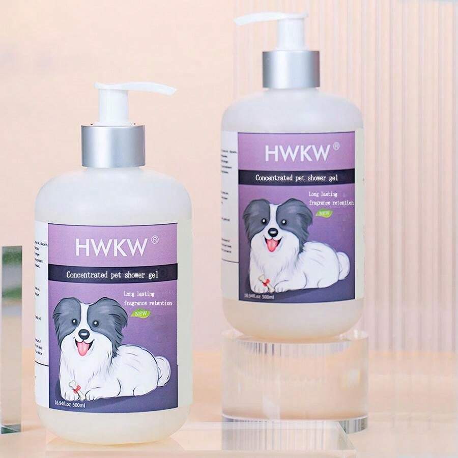 HWKW Concentrated Universal Dog Shampoo, Dog Bubble Bath, Long-Lasting ...