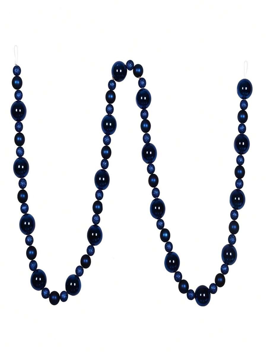 9 Ft. Midnight Blue Assorted Ball Garland | SHEIN USA