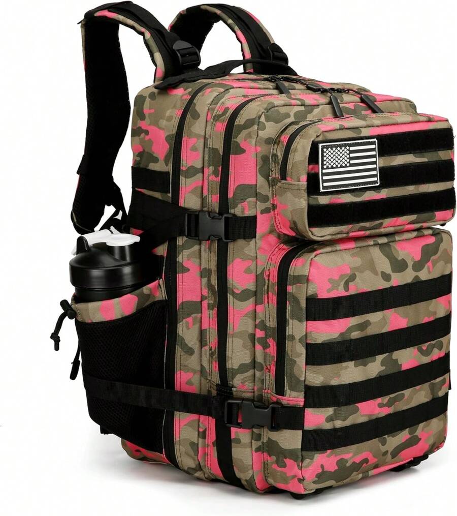 45L Tactical Assault Backpack 3 Day Assault Pack With Molle Waterproof ...