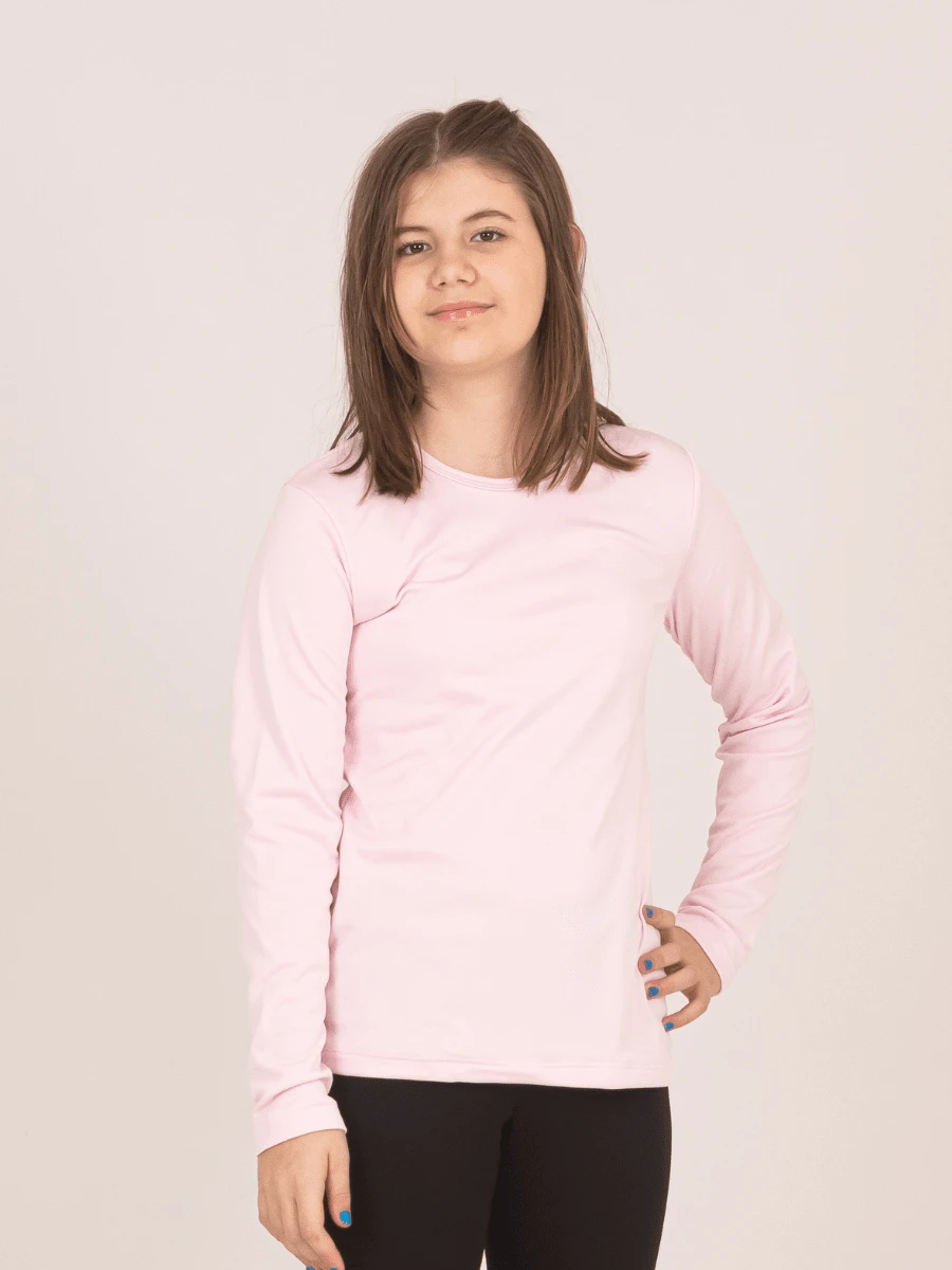Blusa Térmica Infantil Unissex Juvenil Segunda Pele Peluciada 2 ao 16 Lavin Basic Kids | SHEIN ...