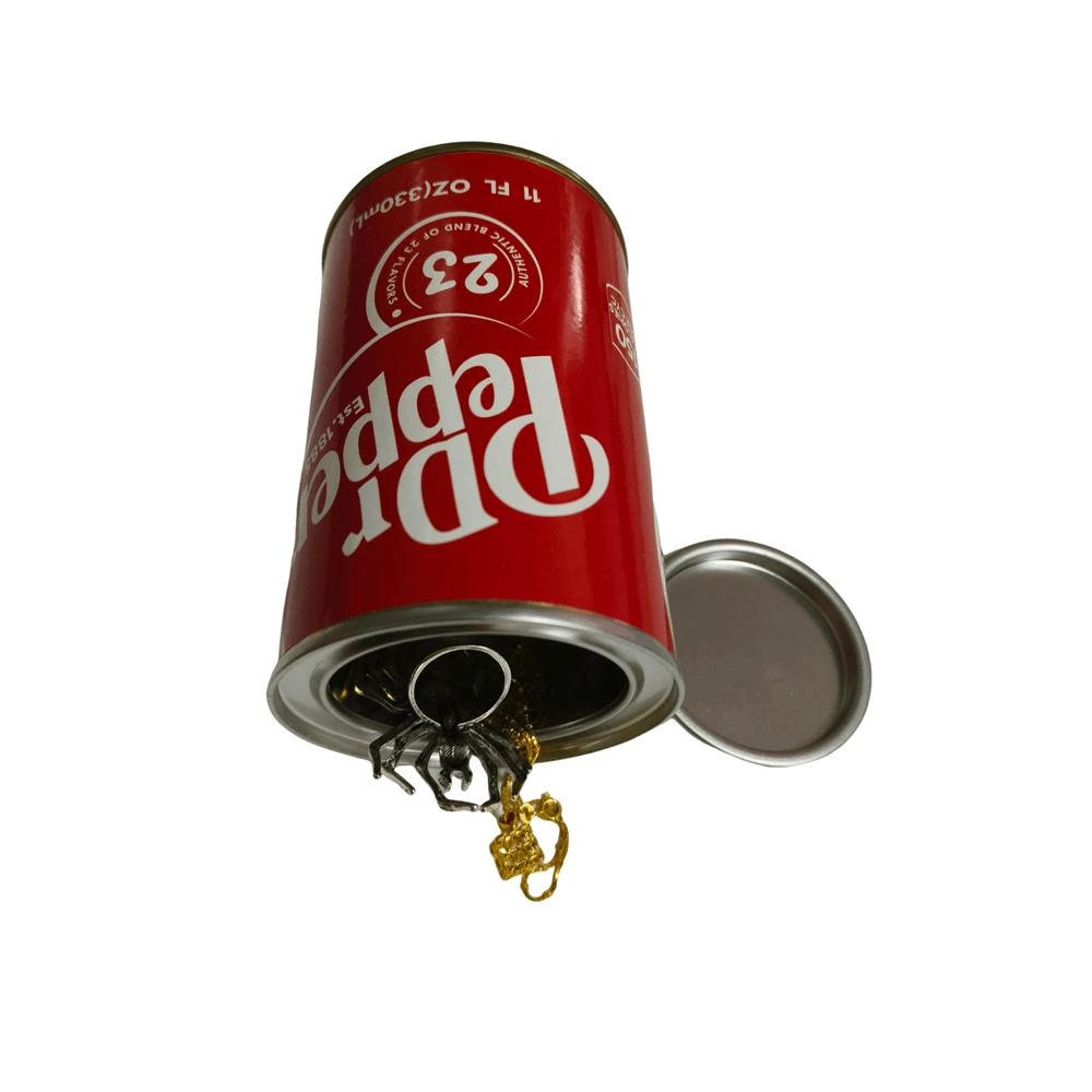 Metal Iron Coin Jar Fake Cola Can Personal Money Fake Beverage Jar ...