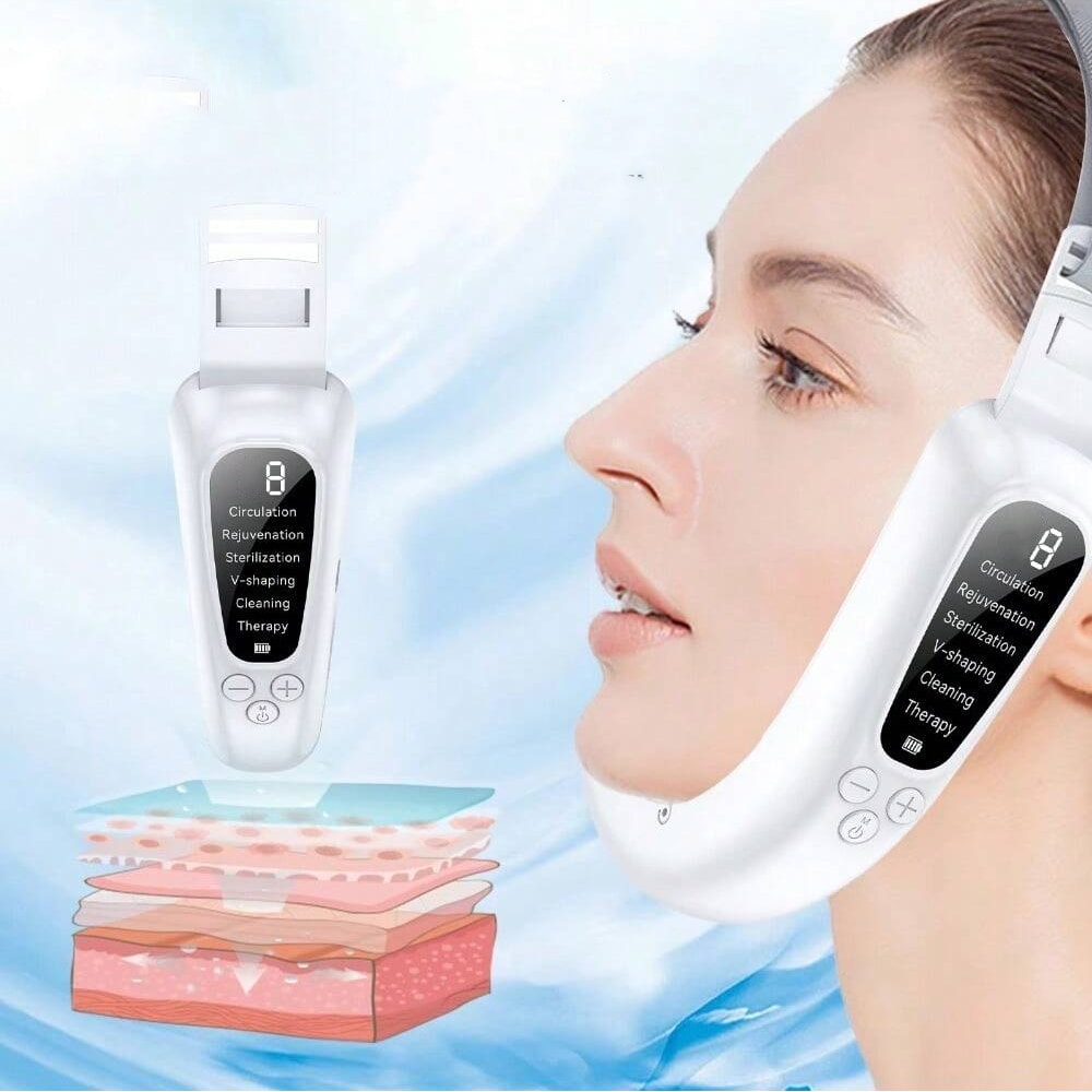 EMS Facial Lift Micro Current Double Chin Removal Device Facial ...