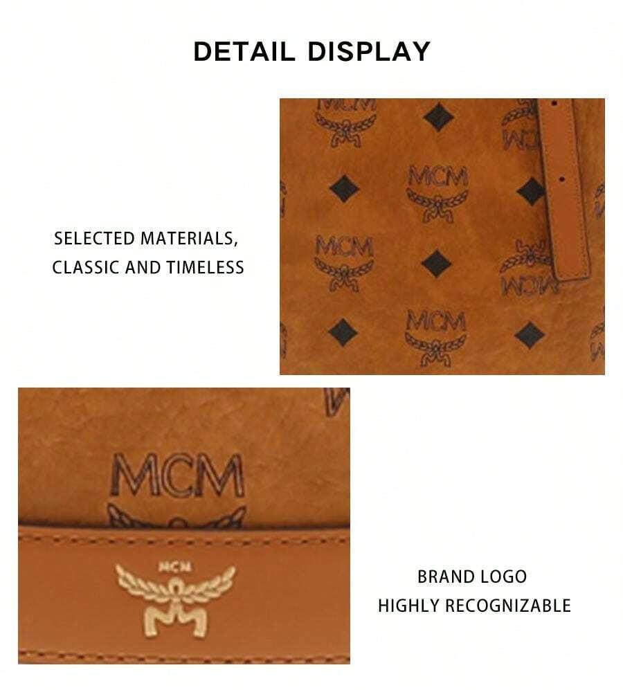 MCM MCM Counter Model Classic Printed PVC With Leather Mini Ladies ...