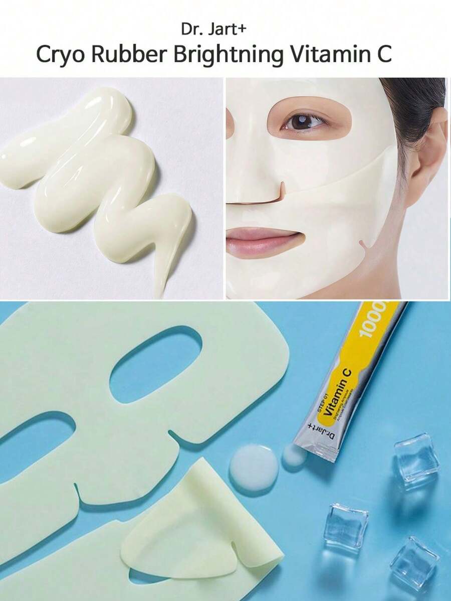 Dr.Jart Cryo Rubber Brightening Face Mask, Korean Facial Mask, Vitamin ...