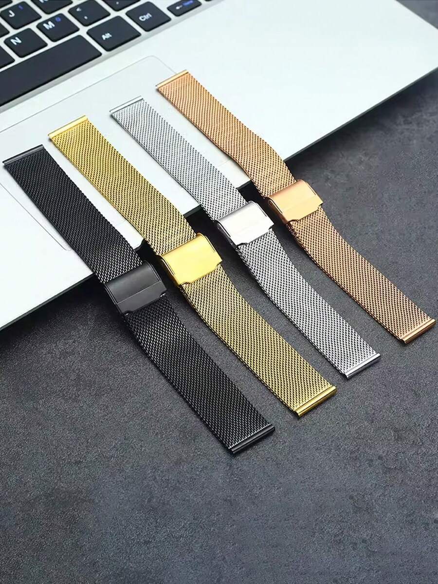 Universal Smart Watch Braided Watch Strap Metal Watch Strap Buckle ...