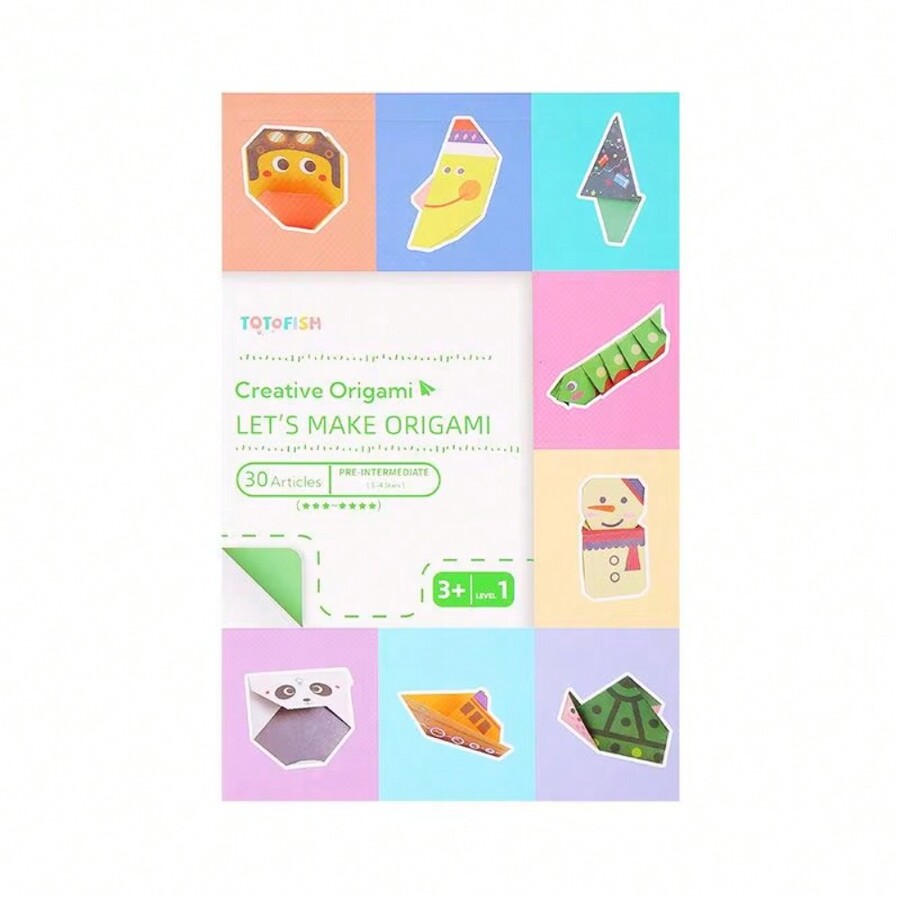 DIY Kids Craft Toy 3D Cartoon Origami Handcraft Paper Cutting Book Art ...