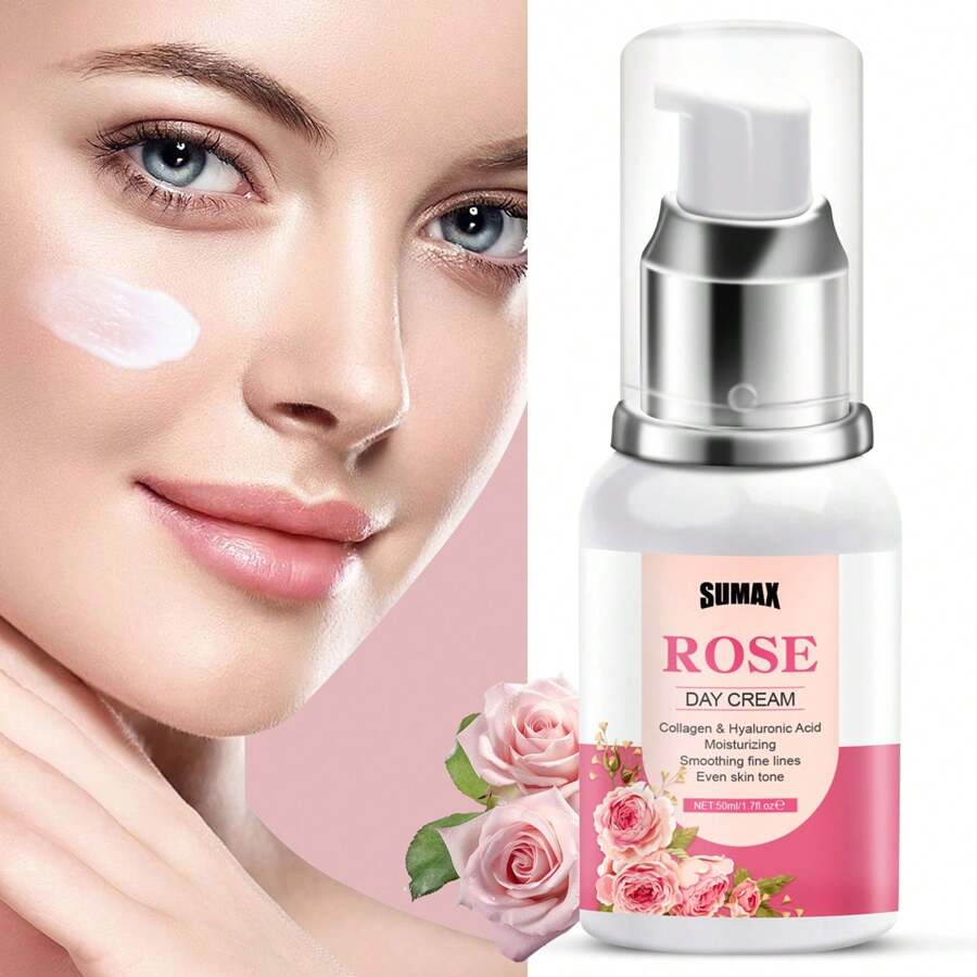 Rose Deep Hydration Face Cream, Moisturizer With Rosa Centifolia Flower ...
