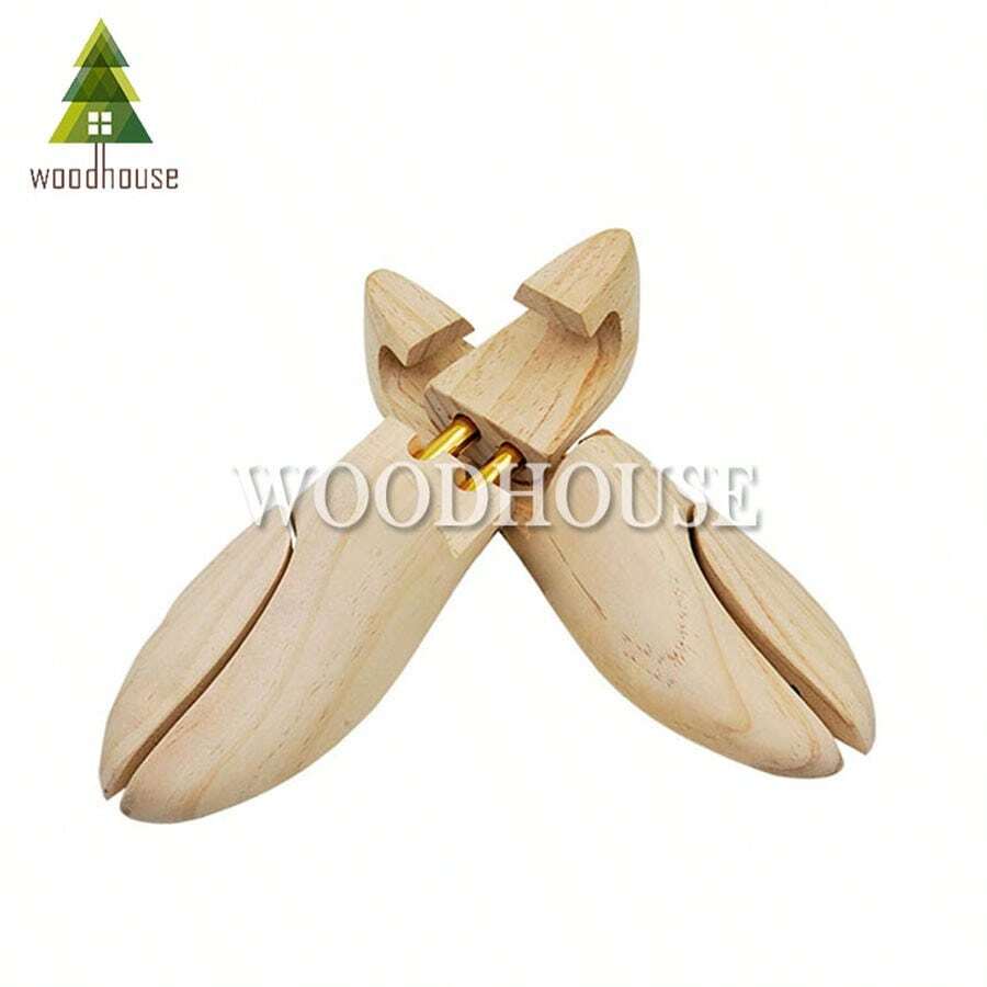 Men's And Women's Shoe Trees Twin Tube Adjustable New Zealand Pine Wood ...