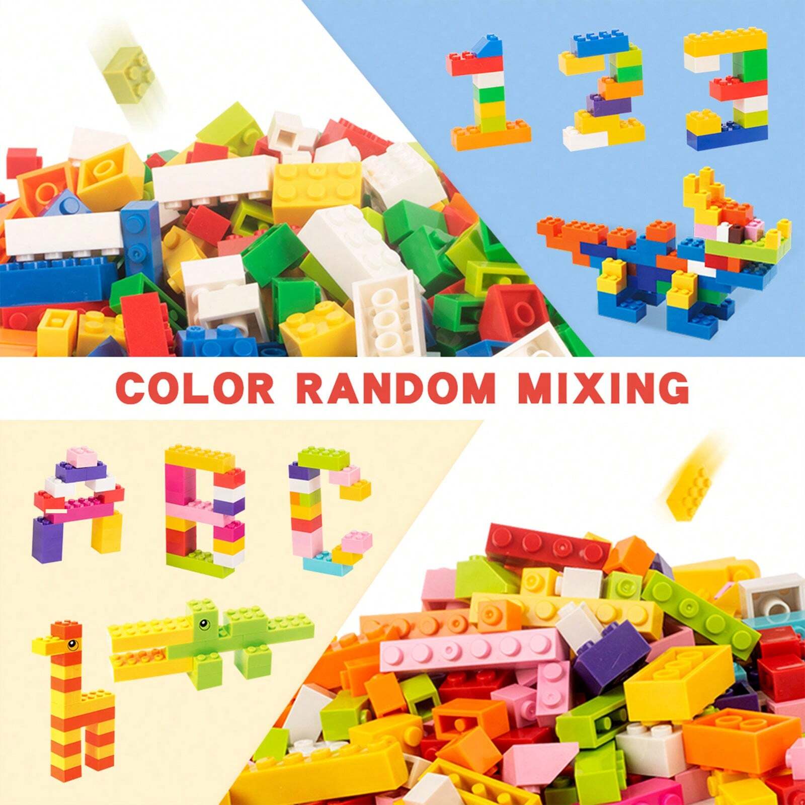500pcs Pack Small Particle Building Blocks For Adults, DIY Construction ...