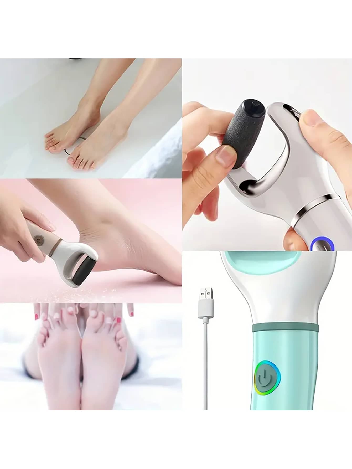 Electric Foot Grinder, Foot Care Tool For Removing Dead Skin, Calluses ...