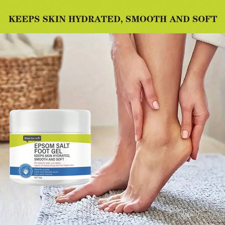 Water ice levin Mint, Tea Tree And Aloe Vera Formula Low Foot Gel ...