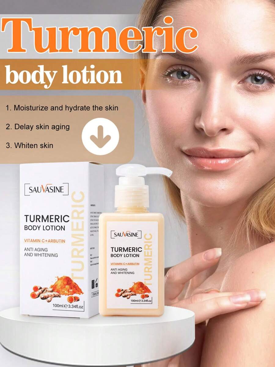 LANTHOME Curcumin-Rich Turmeric Body Lotion - Nourish Skin With ...