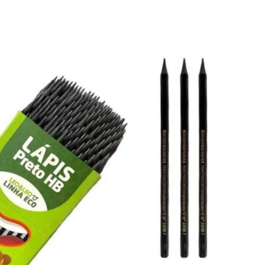 Black HB Pencil Box With 144 Units | SHEIN UK