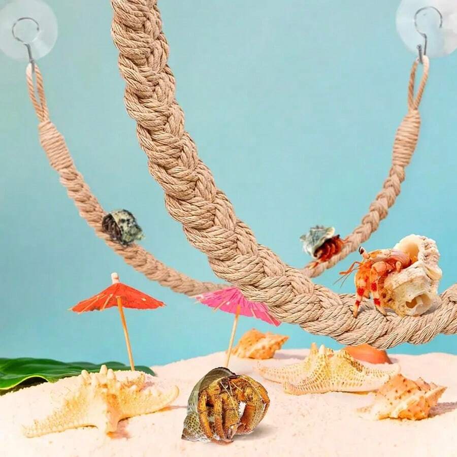 Hermit Crab Climbing Rope Ladder - Reptile & Amphibian Habitat ...