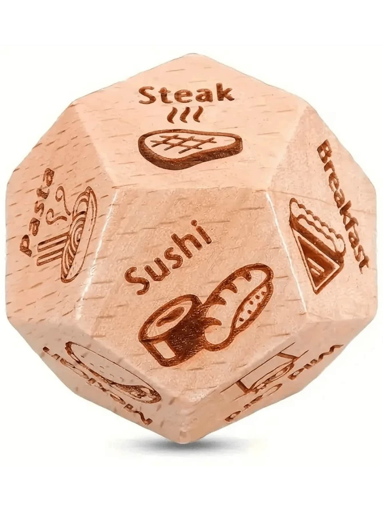 1pc Couples Food Selection Dice, 1.1in Date Night Couples Selection ...