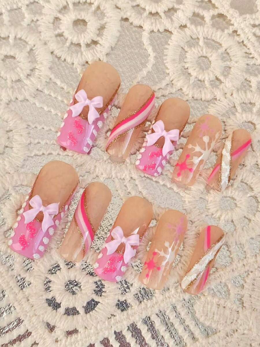 10 Pieces Of Pure Hand-Made Square Powder French Sugar Powder Hand ...