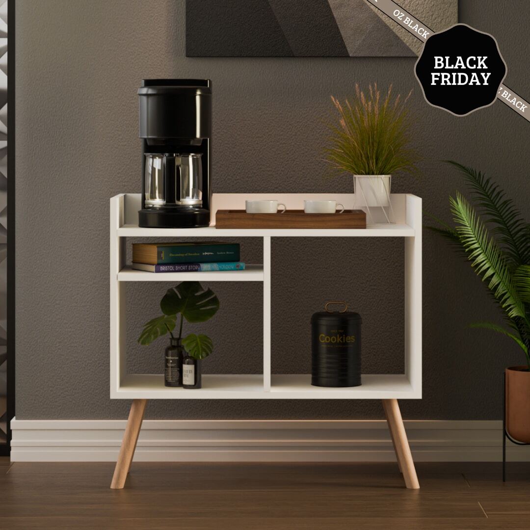 Retro Sideboard Stick Feet Coffee Corner Multipurpose Corner Niche ...