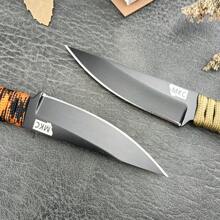 MKC Fixed Blade 440C Blade Outdoor Tactics Nylon Rope Handle EDC ...