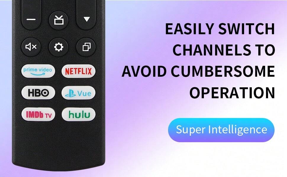 NOVAGLORY Replacement Universal Remote For All Insignia Smart TVs Smart ...