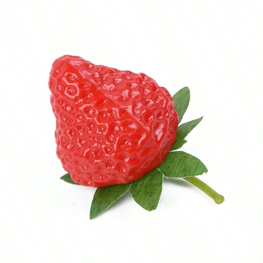 Artificial Strawberries Realistic Strawberry Decor Plastic Simulation ...