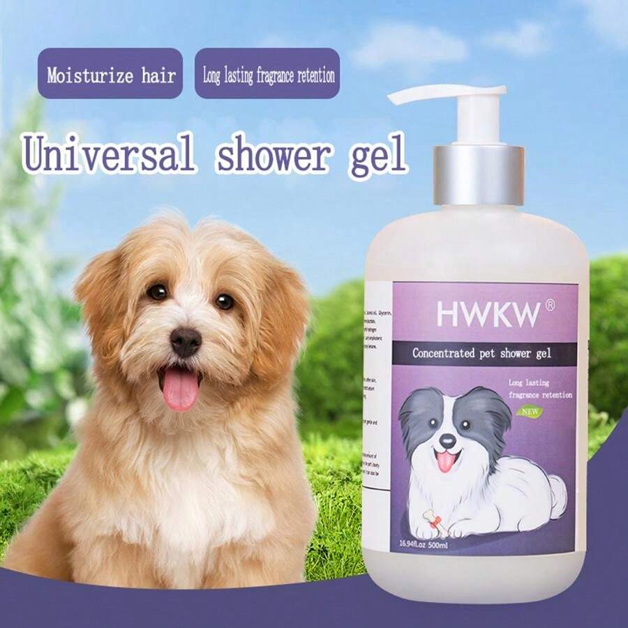 HWKW Concentrated Universal Dog Shampoo, Dog Bubble Bath, Long-Lasting ...