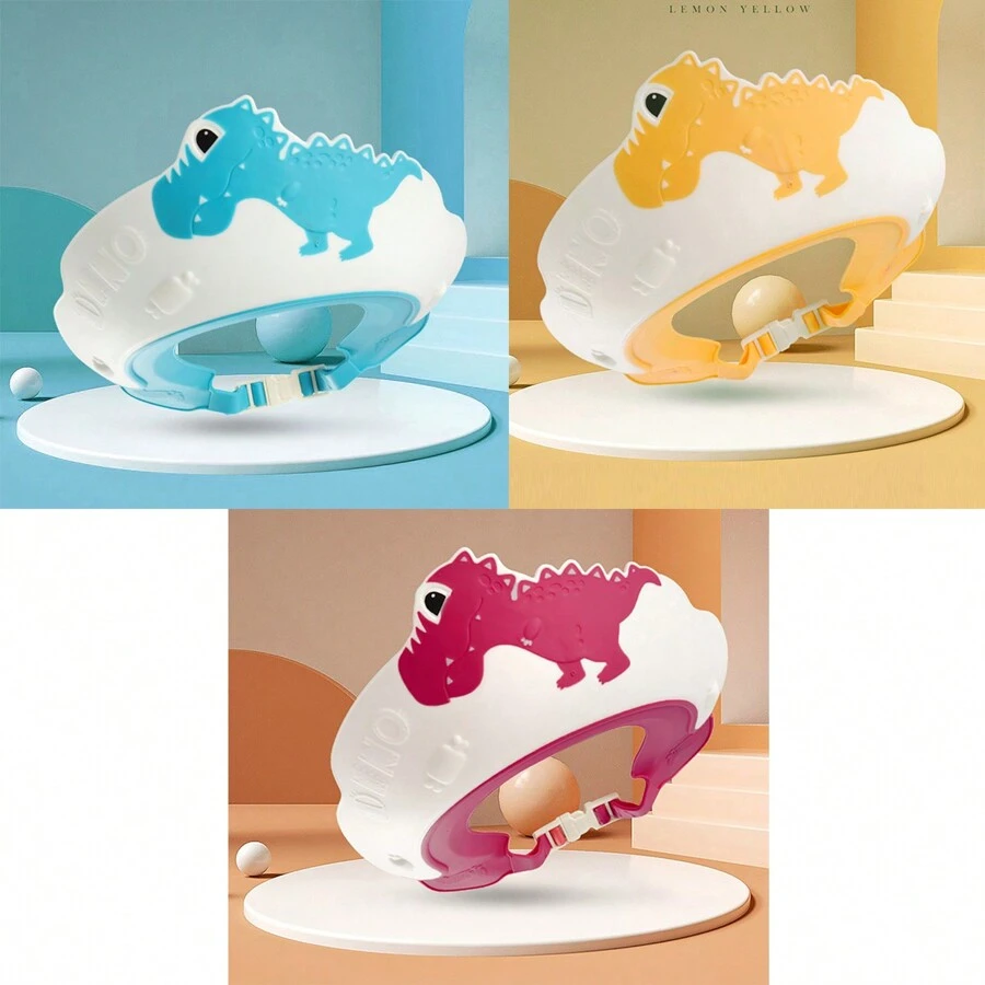 1pc Baby Soft Rubber Waterproof Shampoo Cap, Kids Shampoo Accessories ...