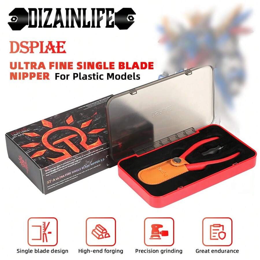 DSPIAE New ST-A Single Blade Nipper 3.0 Hand Tools Pliers Multifunctional Bent Non-Scale Long ...