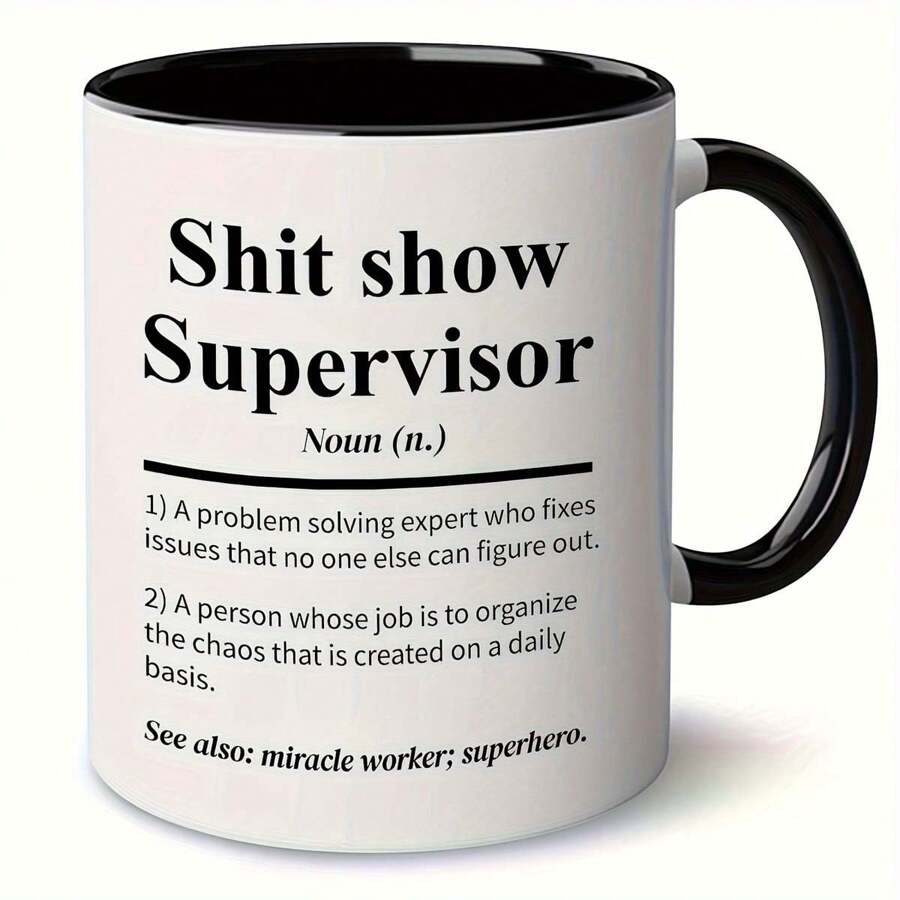 1pc, Show Supervisor Mug, Gift For My Boss, Team Manger Gift, Director ...
