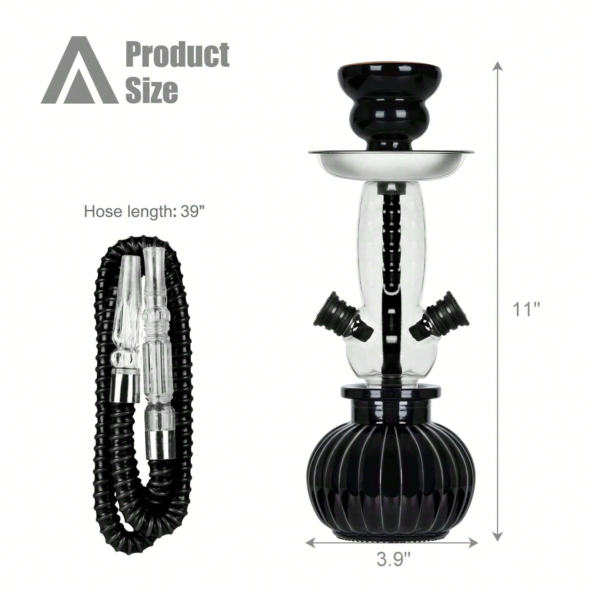 FIRE KIRIN FIRE KIRIN 11'' Small ShiSha Pink Complete Set With Mini ...