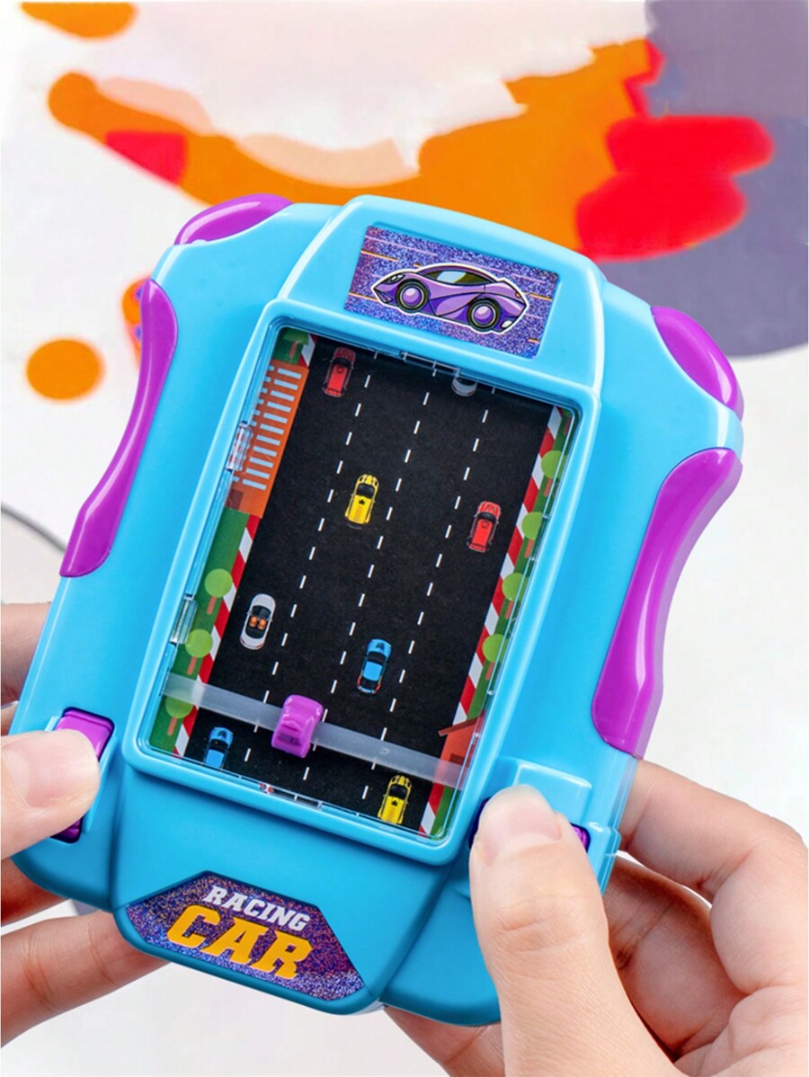 Racing Adventure Palm-Size Game Console Toy, Simulated Driving Small ...
