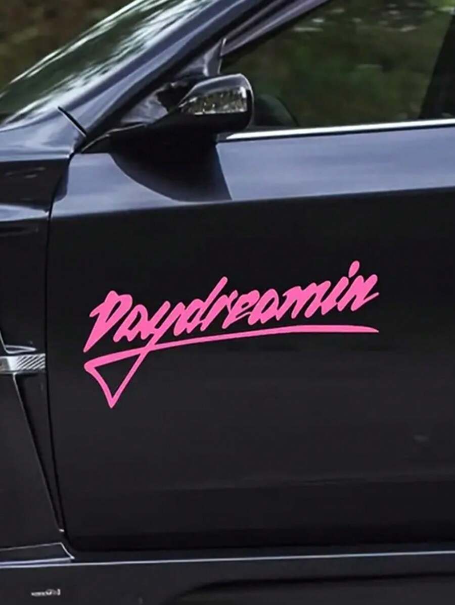 2pcs Personalized Car Name Sticker, Customizable Vinyl Decal, Name ...