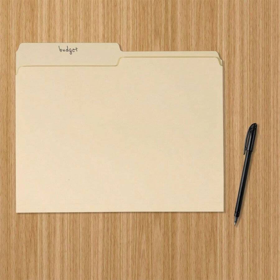 Manila Letter Size A4 Office File Folder, Filing Document Archive ...