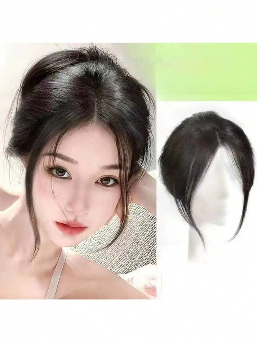 Bangs Wig Female Natural Forehead Atmosphere Dragon Beard Bangs ...