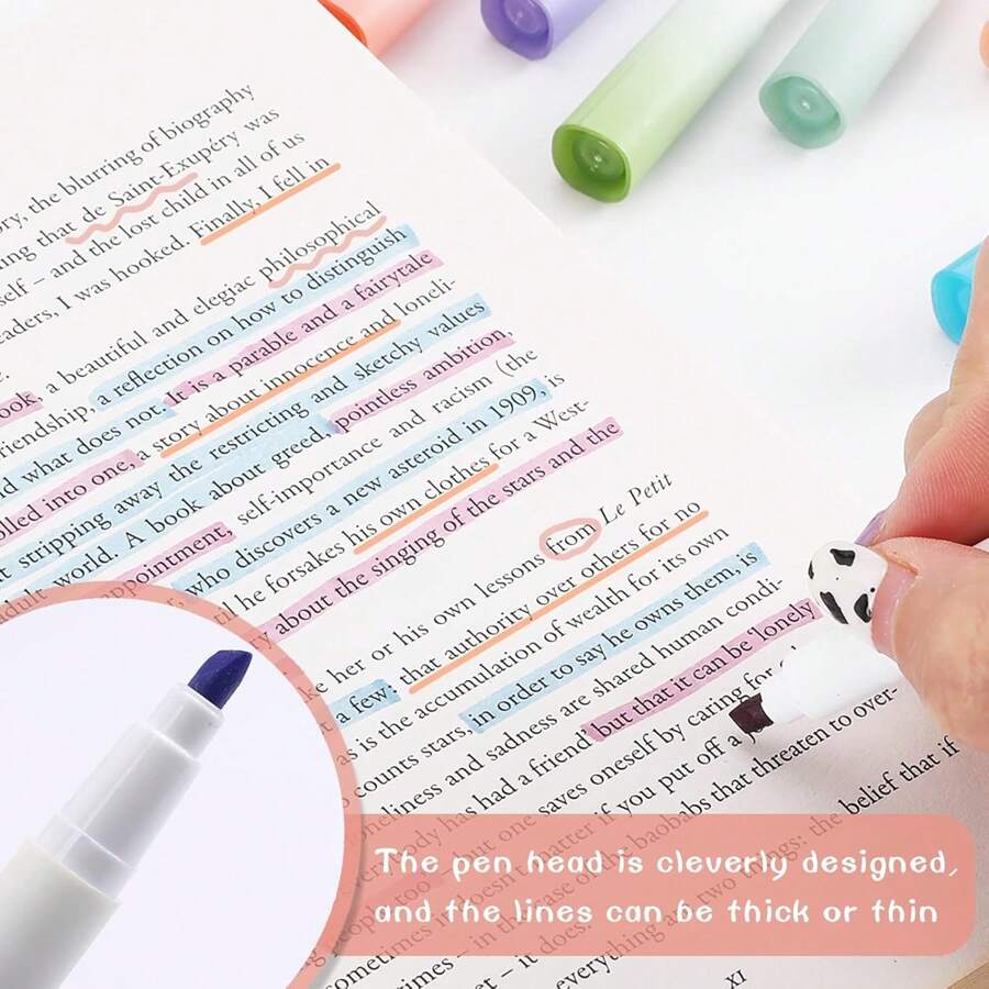 12 Packs Highlighters Assorted Colors, Bible Highlighters And Pens No ...