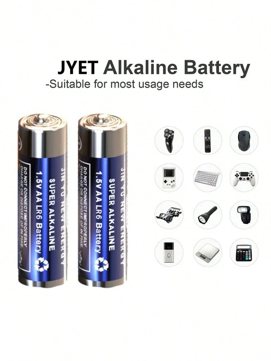 4-80PCS Disposable Dry Battery AA Batteries Double A Max Alkaline ...