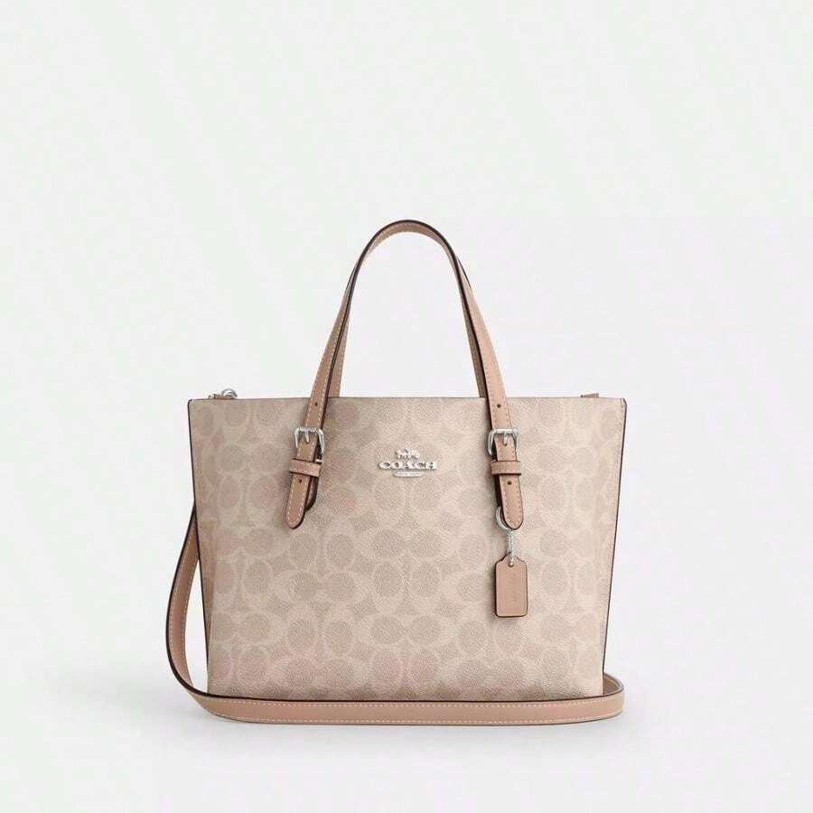 Coach Outlet | Coach Outlet Mollie Tote Bag 25 In Signature Canvas ...