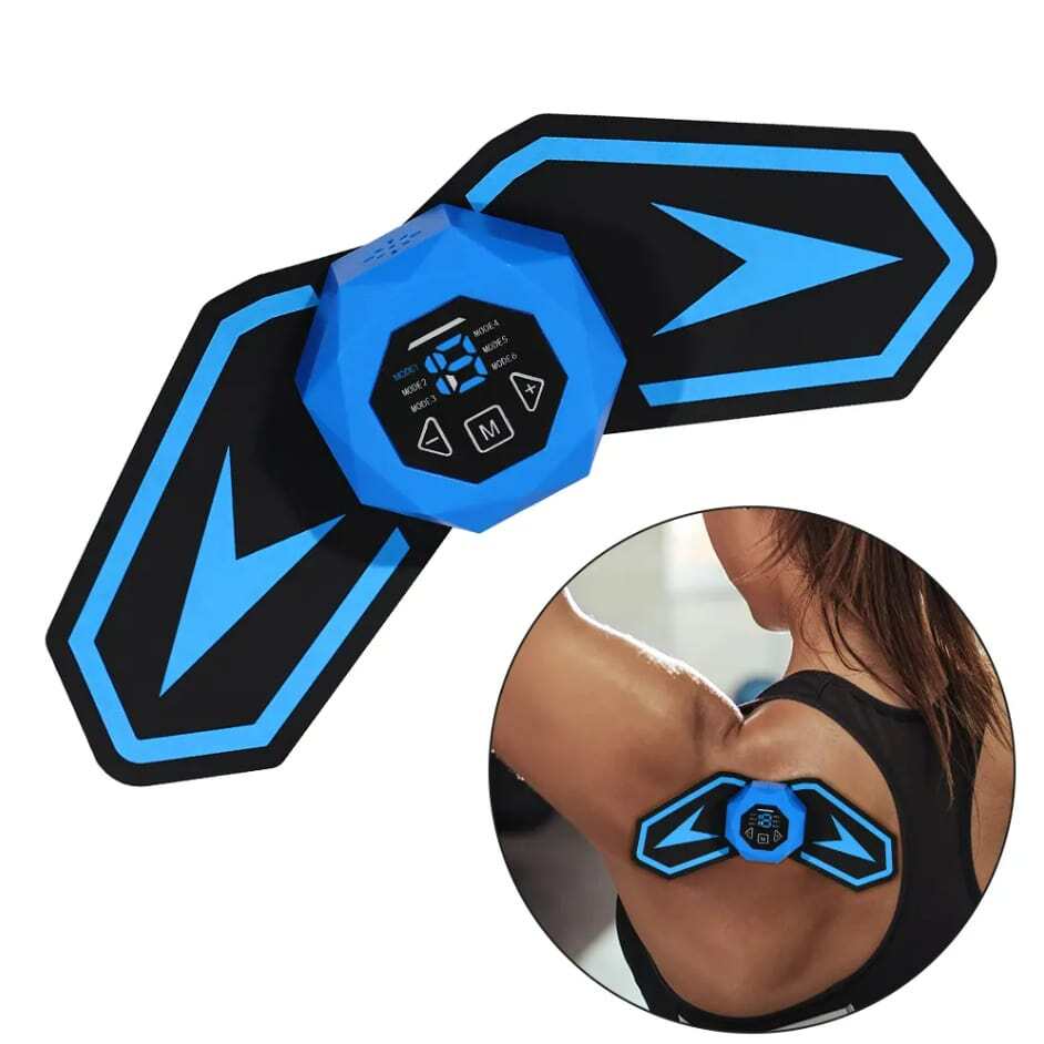 Portable Whole Body Massager, EMS Mini Portable Electric Pulse Neck ...
