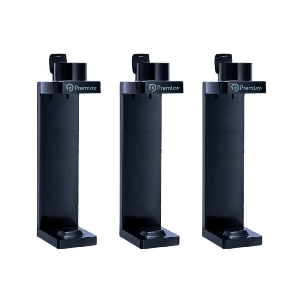 Kit 3 Wall Dispensers Support For Shampoo Conditioner Liquid Soap ...