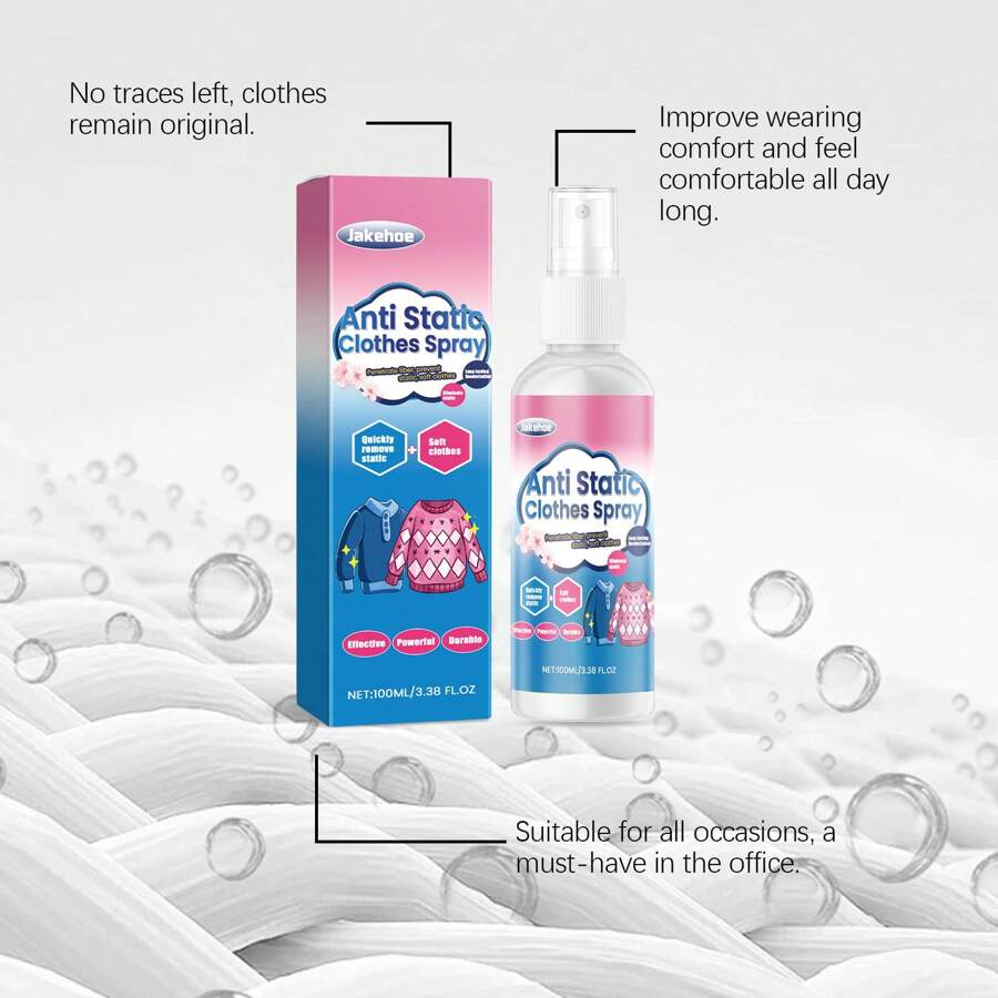 Clothing Anti-Static Wrinkle Removal Spray Soft And Comfortable To ...