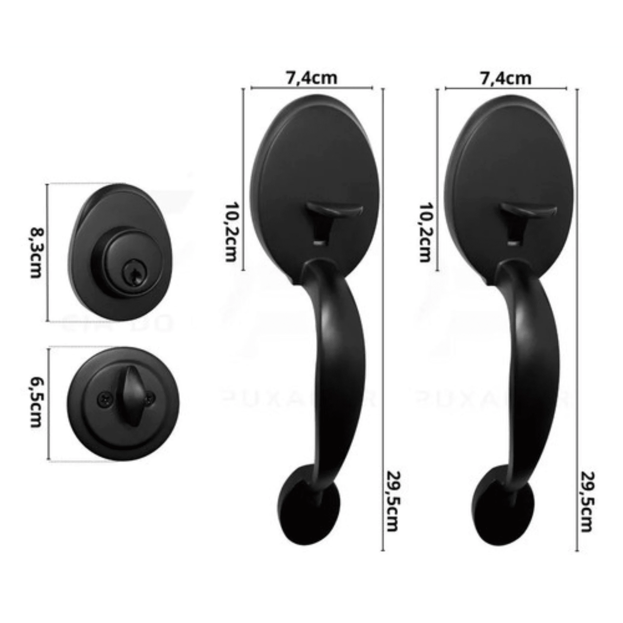 Blim Blim Double Handle Colonial Vintage Retro Lock For Indoor And ...