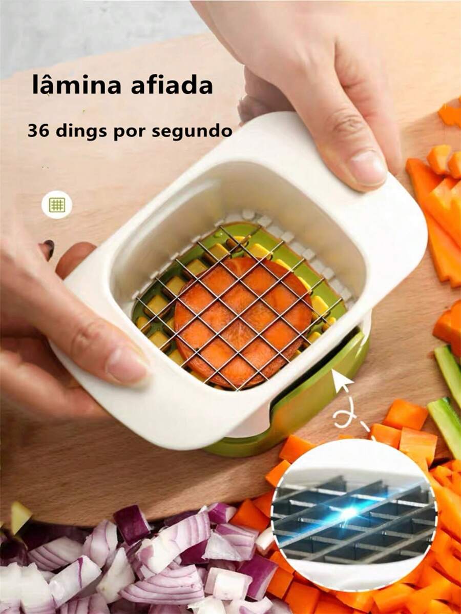 Dicing And Cutting Artifact Multifunctional Stainless Steel Vegetable ...