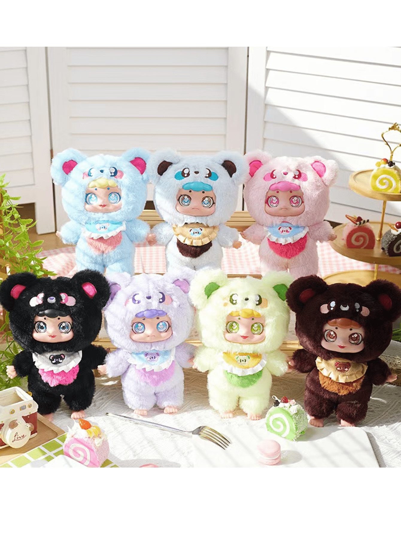 New Cute Gift Mystery Box Animal Zoo Blind Box Figurines, Soft ...