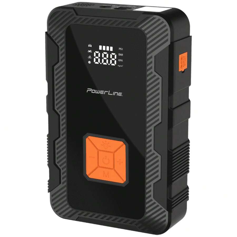 Professional Grade 4-In-1 Jump Starter Air Compressor 3000A Car Battery ...