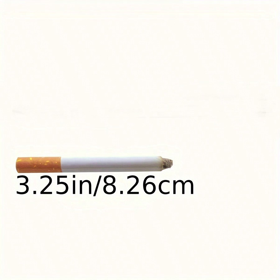 2pcs Realistic Fake Paper Cigarette Prop, Battery-Free Stage Props ...