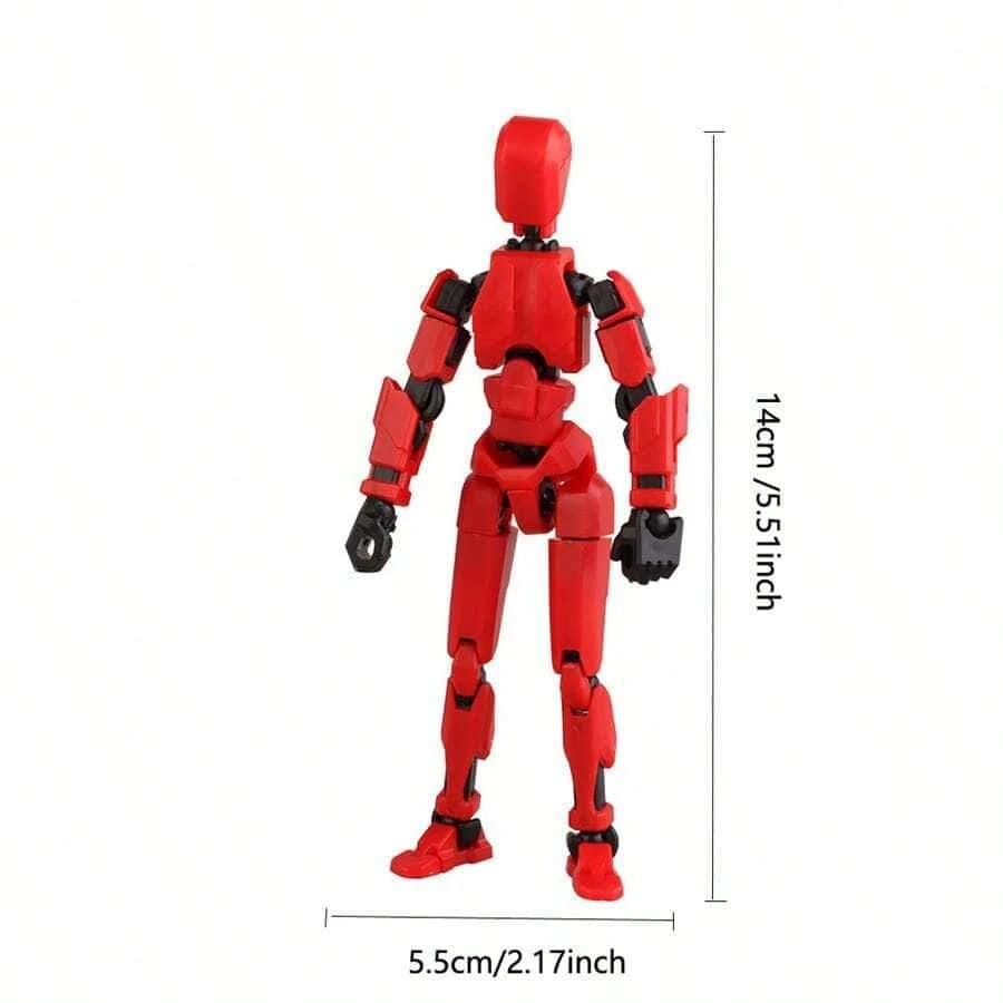 3rd Generation Multi-Jointed Posable Doll Figurine, Lucky 13 Joints ...